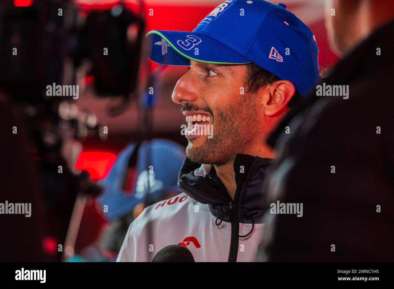 MANAMA, BAHRAIN, Bahrain International Circuit, 1.March.2024: Daniel ...