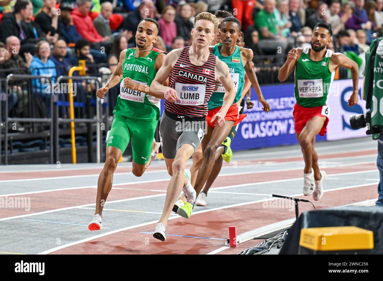 Glasgow, UK. 01st Mar, 2024. GLASGOW, UNITED KINGDOM - MARCH 1: Kieran ...