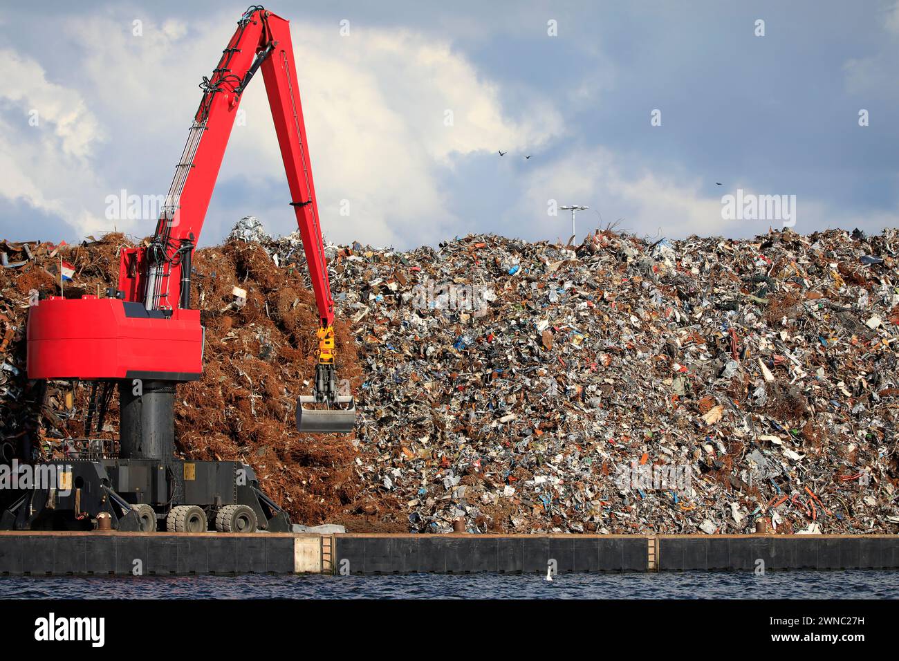 Recycling scrap metals at an industrial plant Stock Photo - Alamy