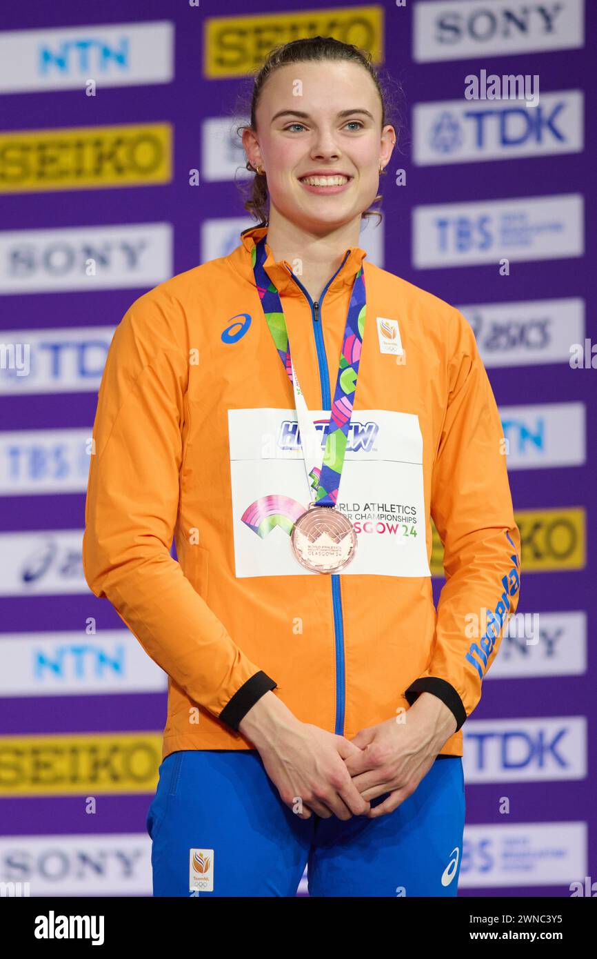 Glasgow, UK. 01st Mar, 2024. GLASGOW, SCOTLAND - MARCH 1: Sofie Dokter ...