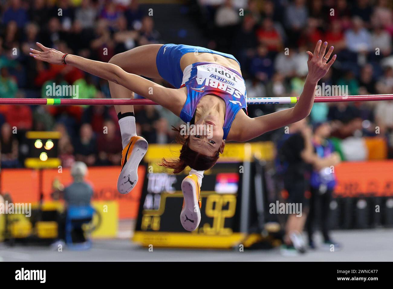 Angelina Topic (SRB, High Jump) during the 2024 World Athletics ...