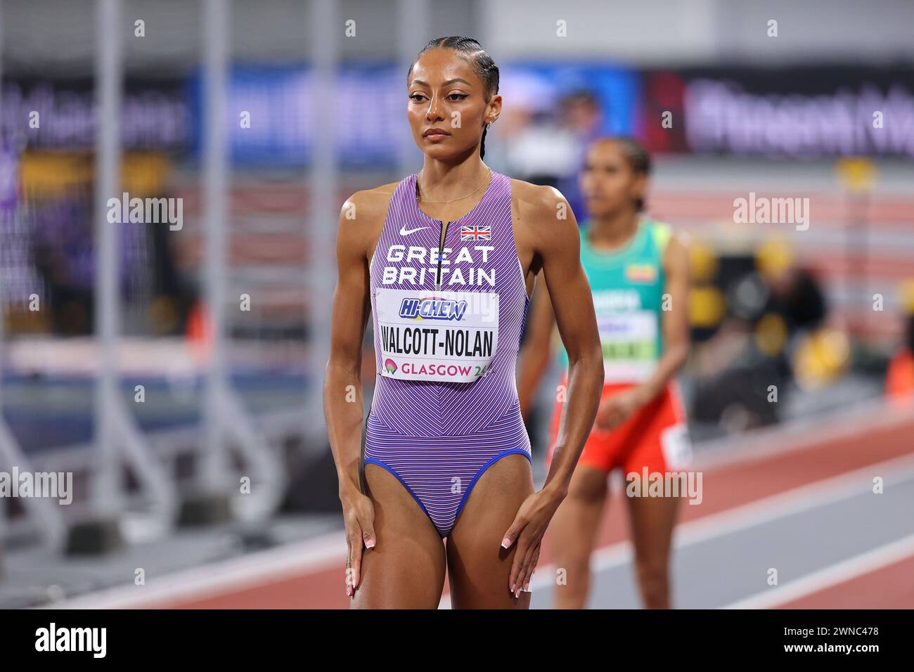 Revee Walcott-Nolan (GBR, 1500 Metres) during the 2024 World Athletics ...