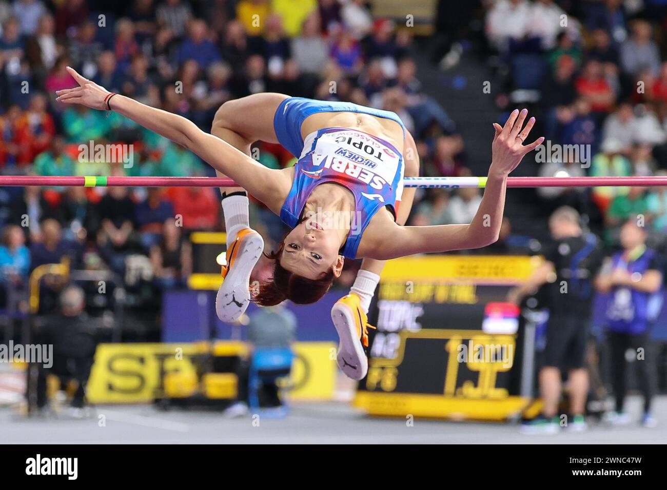 Angelina Topic (SRB, High Jump) during the 2024 World Athletics ...