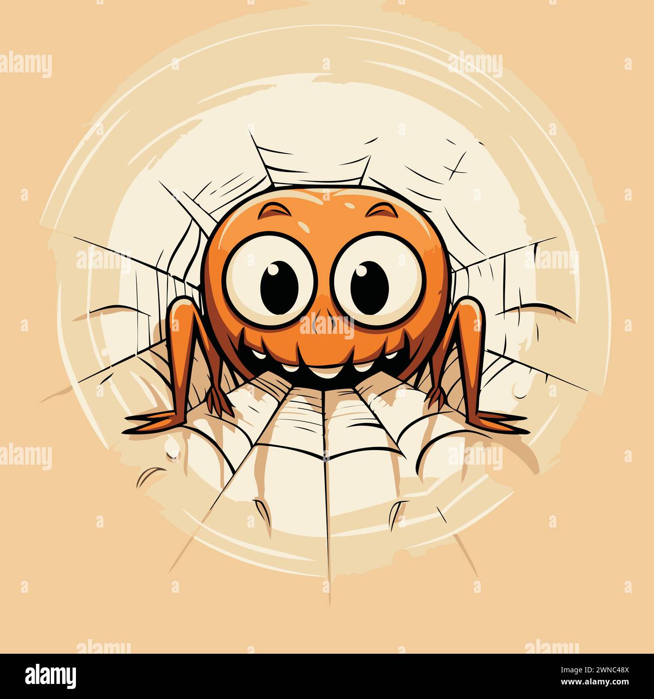 Hole in the web Stock Vector Images - Alamy