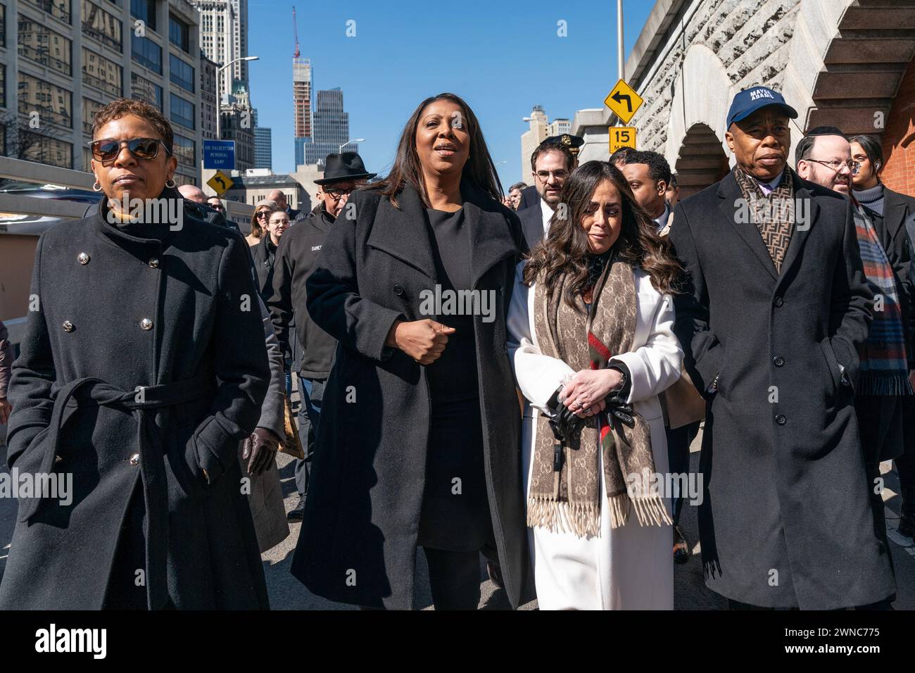 City Council Speaker Adrienne Adams, State Attorney General Letitia ...