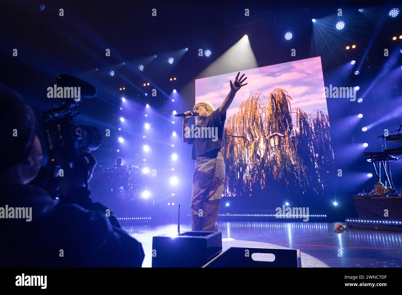 London, UK. March 1st, 2024. American singer Renee Rapp performs at the ...