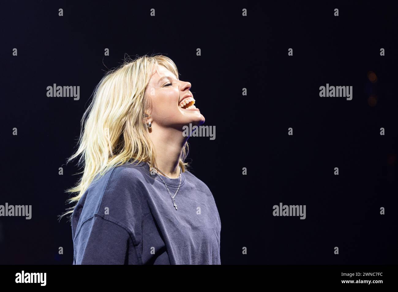 London, UK. March 1st, 2024. American singer Renee Rapp performs at the ...