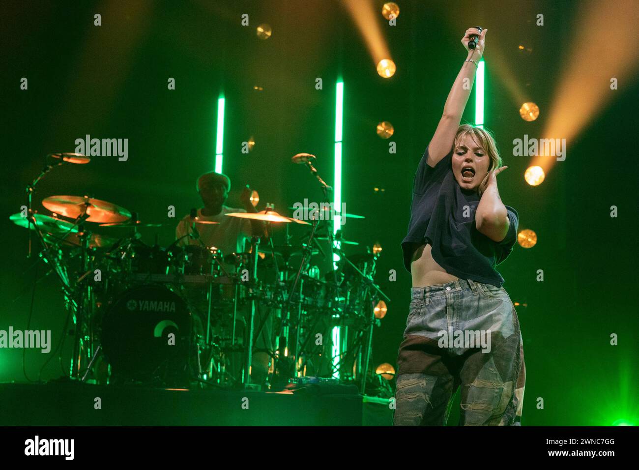 London, UK. March 1st, 2024. American singer Renee Rapp performs at the ...