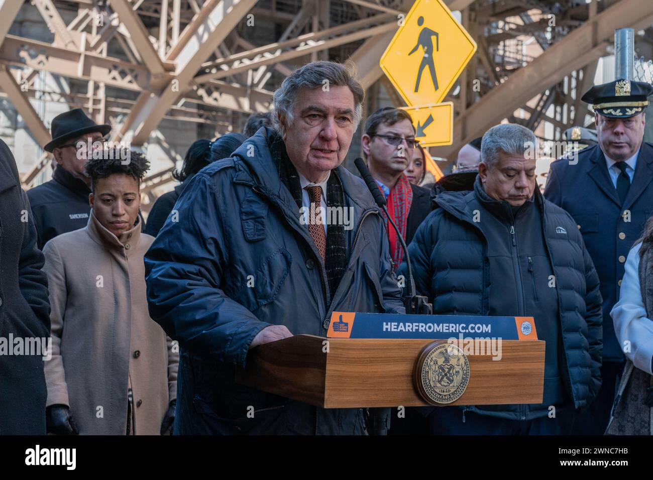 Rabbi Joseph Potasnik speaks during 30th anniversary commemoration of ...