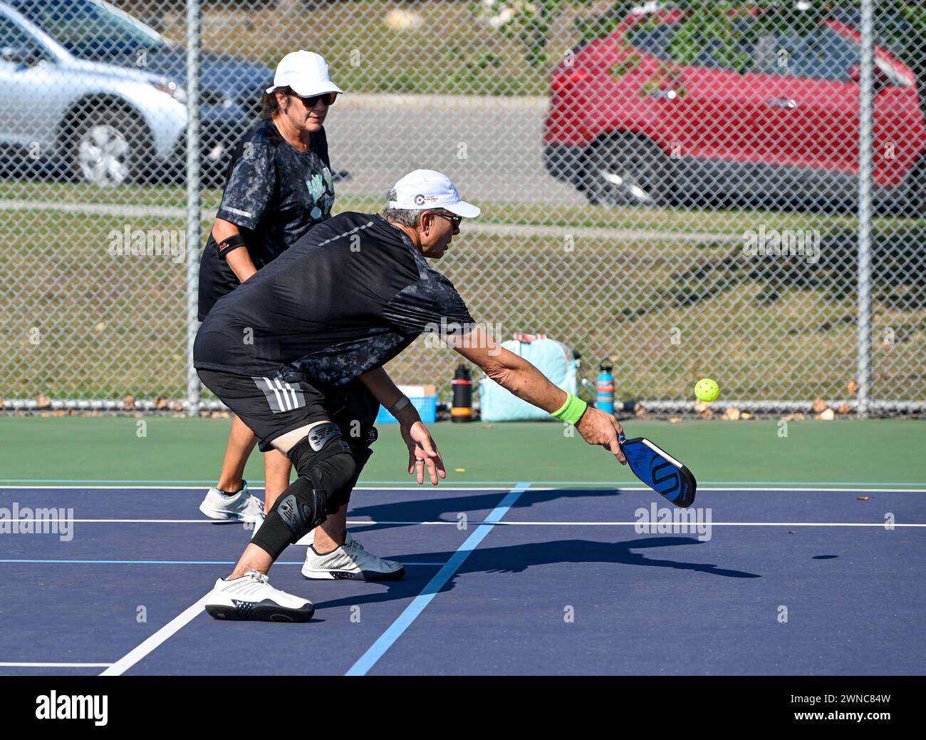 Pickleball players Calgary, Alberta, Canada Stock Photo - Alamy