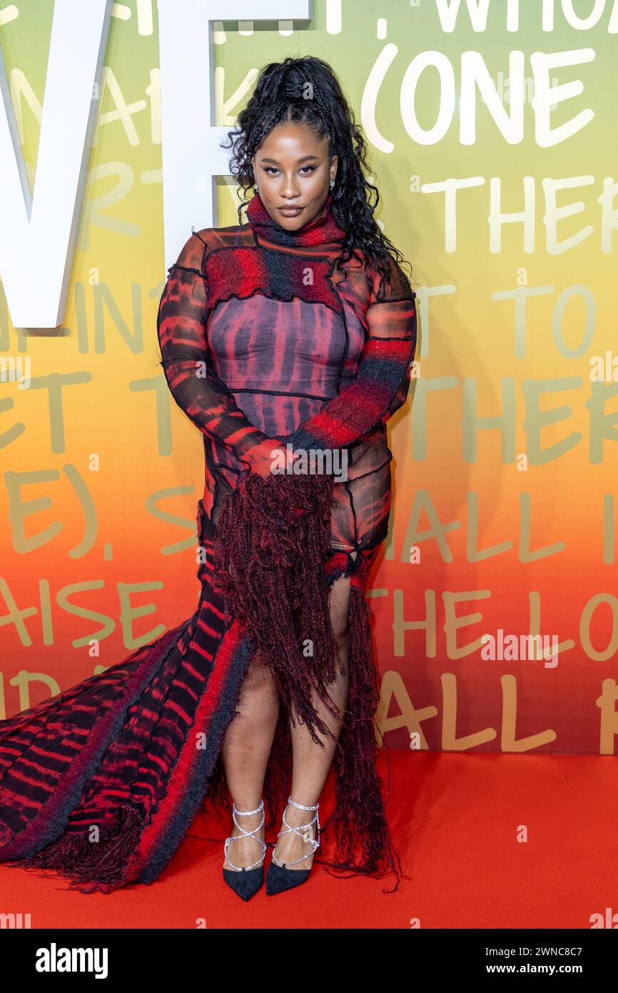 Celeb guests attend the UK Premiere of Bob Marley, One Love Featuring ...