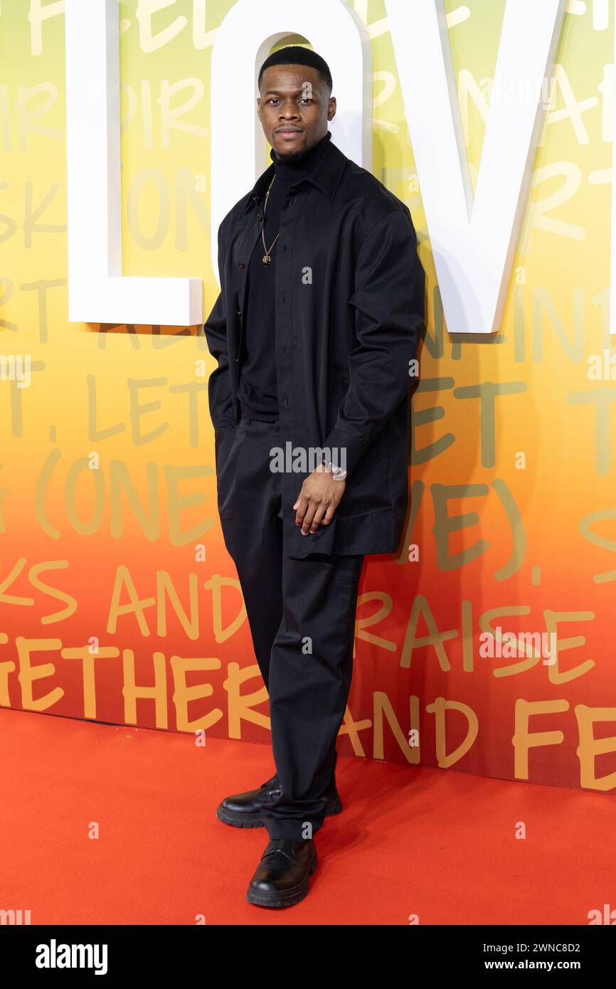 Celeb guests attend the UK Premiere of Bob Marley, One Love Featuring ...