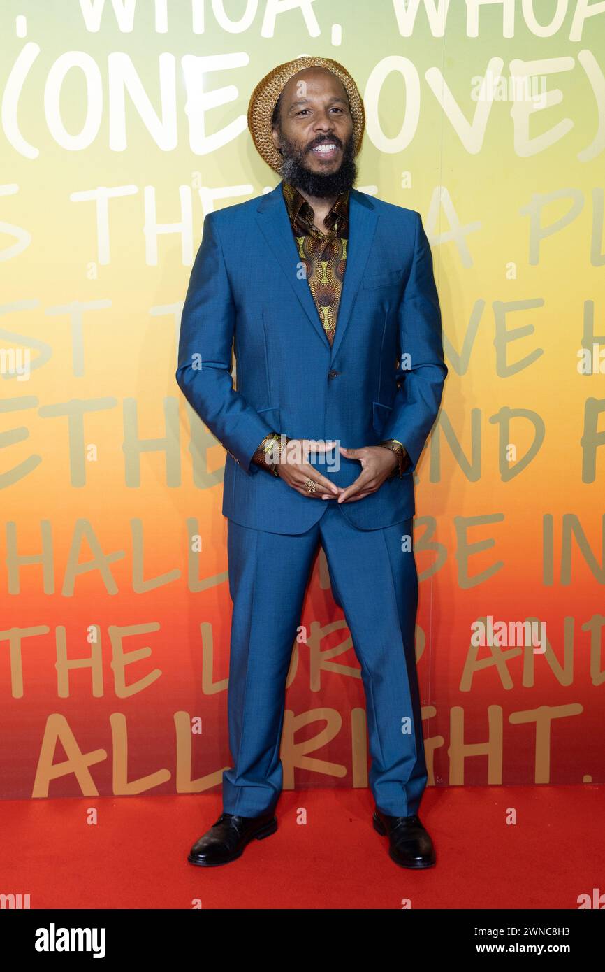 Celeb guests attend the UK Premiere of Bob Marley, One Love Featuring ...
