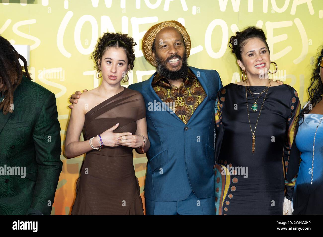 Celeb guests attend the UK Premiere of Bob Marley, One Love Featuring ...