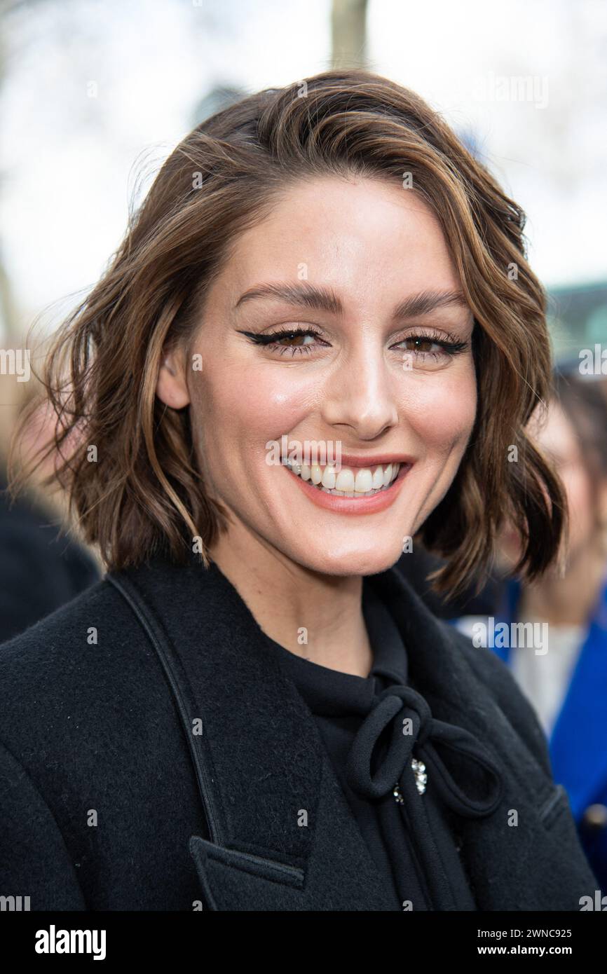 Paris, France. 01st Mar, 2024. Olivia Palermo attending the ...