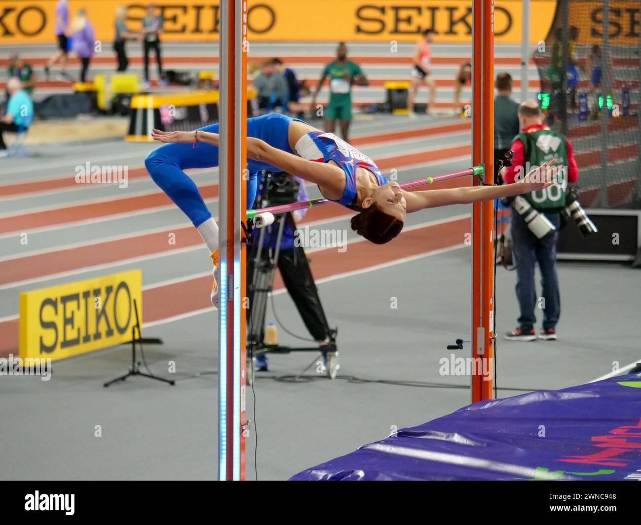 Glasgow, UK. 01st Mar, 2024. Emirates Arena, Glasgow, Scotland - Friday ...