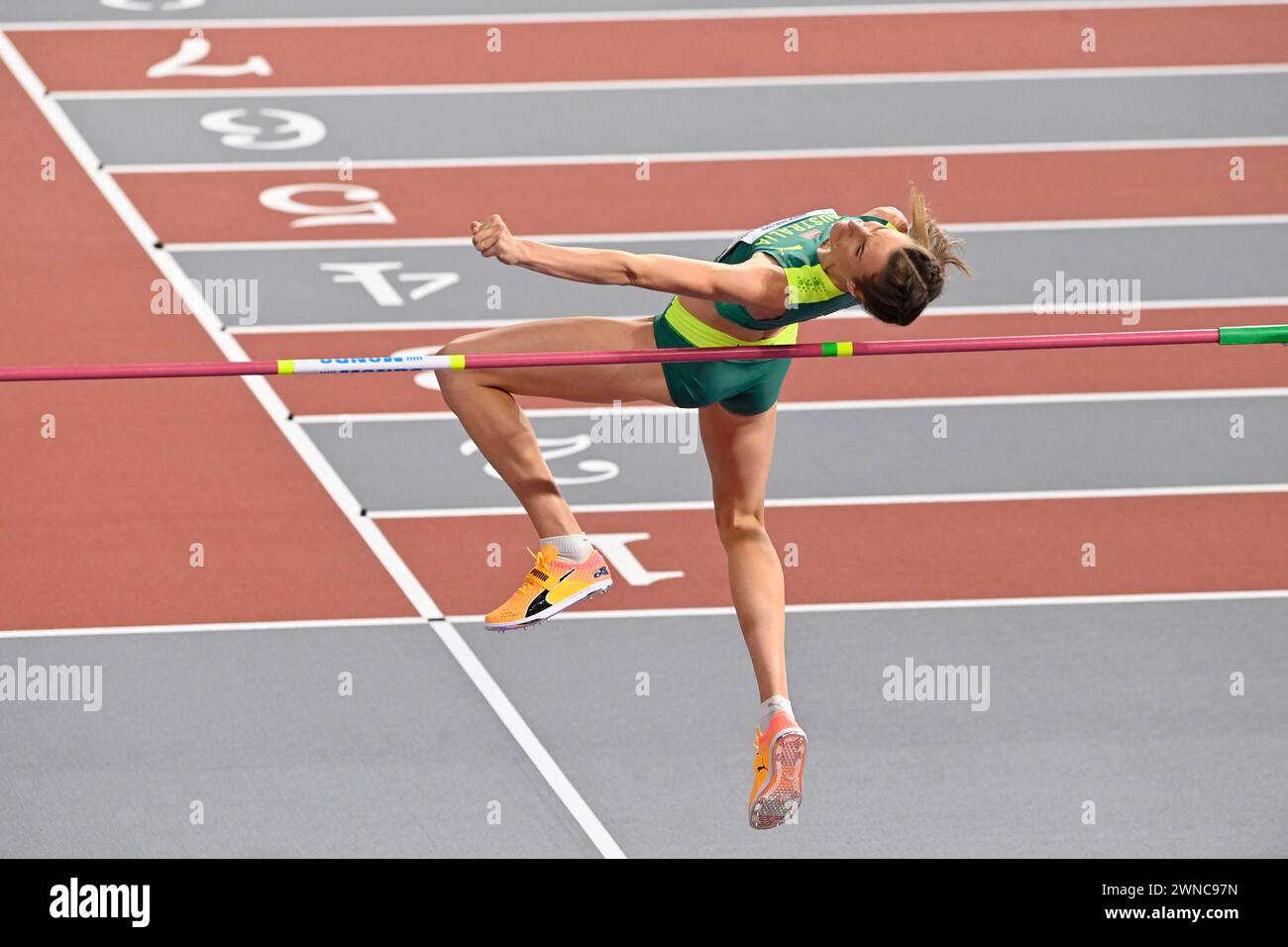 Glasgow Scotland :1–3-2024: at the Emirates Arena for the World ...