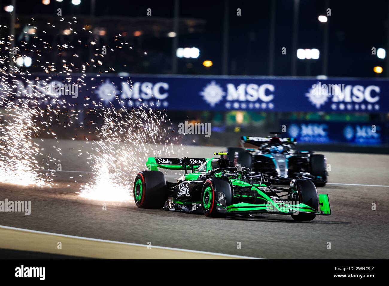 24 ZHOU Guanyu (chi), Stake F1 Team Kick Sauber C44, action during the ...