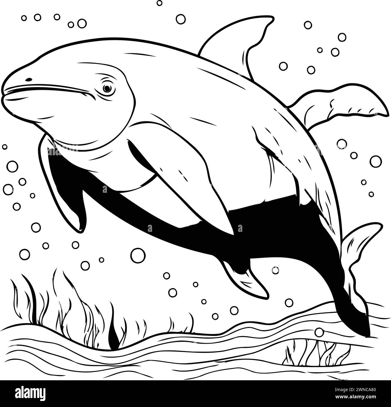 Fish killer Stock Vector Images - Alamy