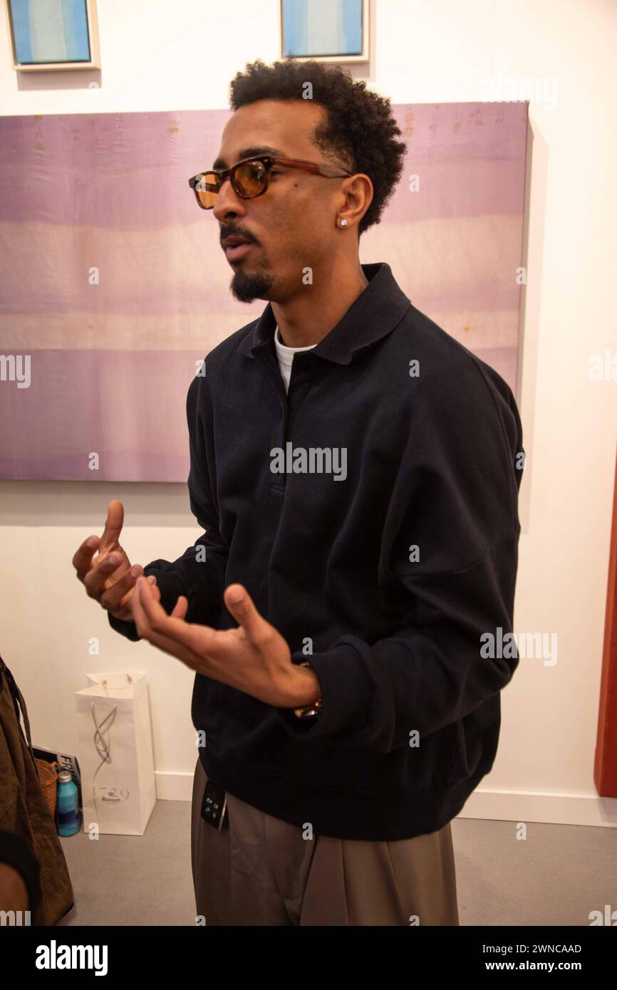 February 29, 2024, Los Angeles, California, USA: Travis Bennett attends ...