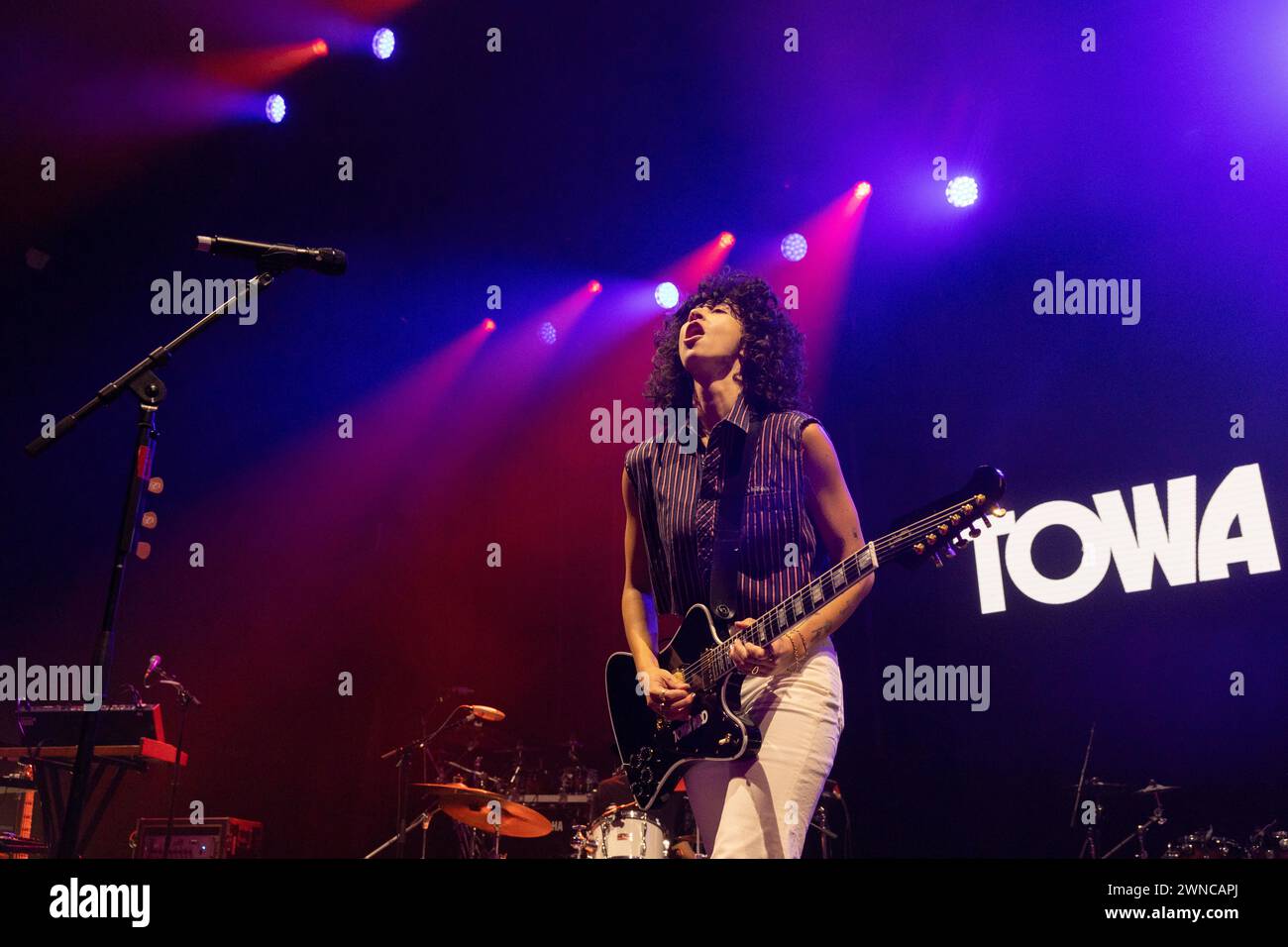London, UK. March 1st, 2024. Singer Towa Bird performs at the Eventim ...