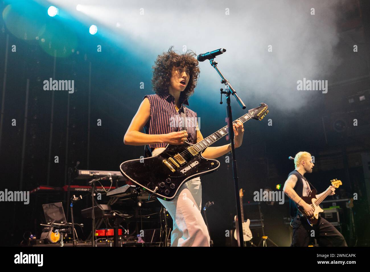 London, UK. March 1st, 2024. Singer Towa Bird performs at the Eventim ...