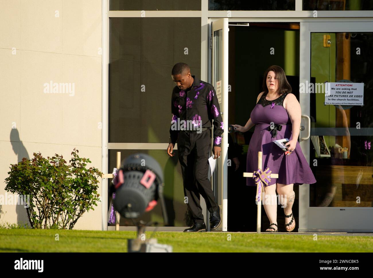 People pay respect to Audrii Cunningham during public visitation Friday ...