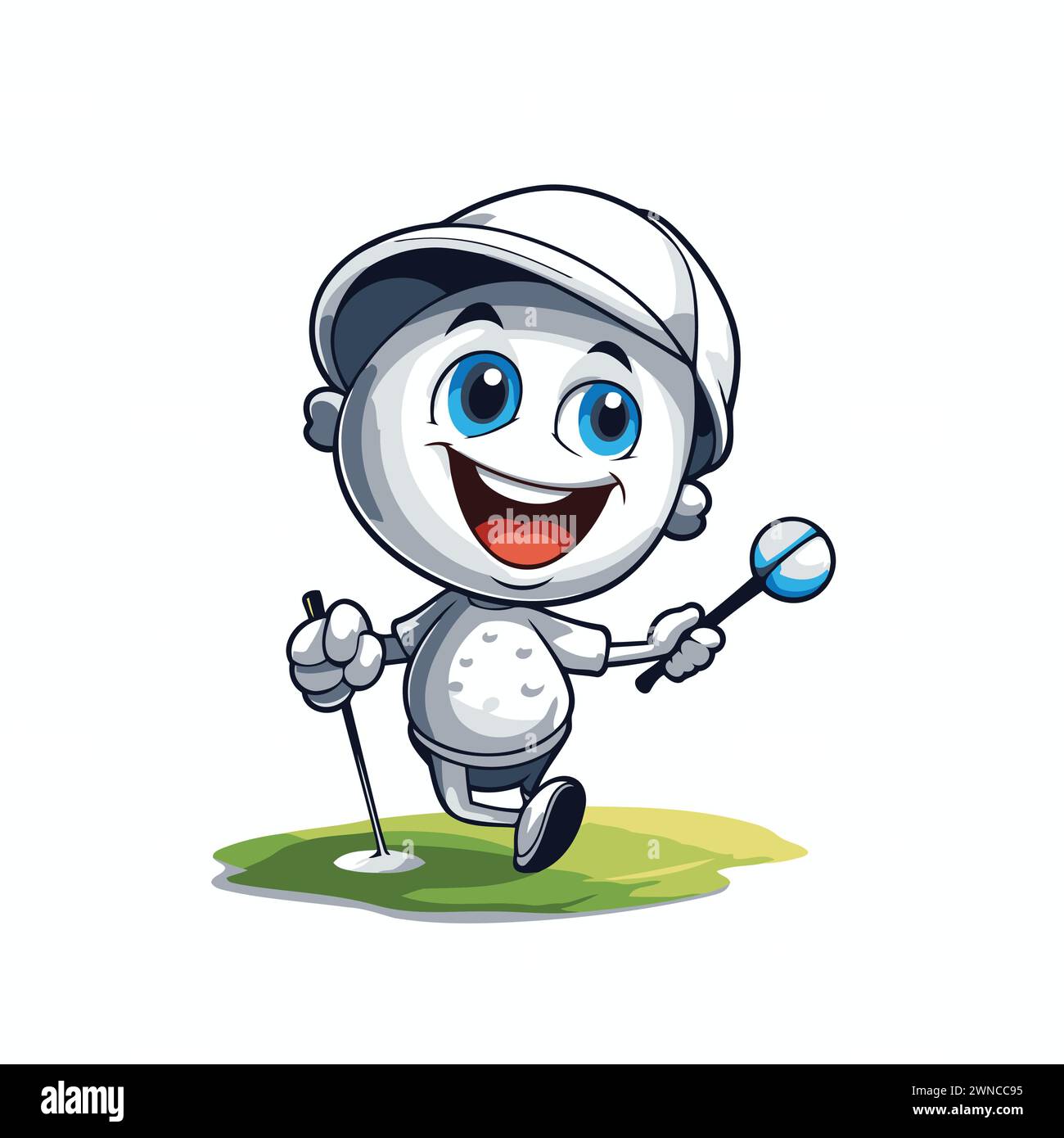 Golf tech Stock Vector Images - Alamy