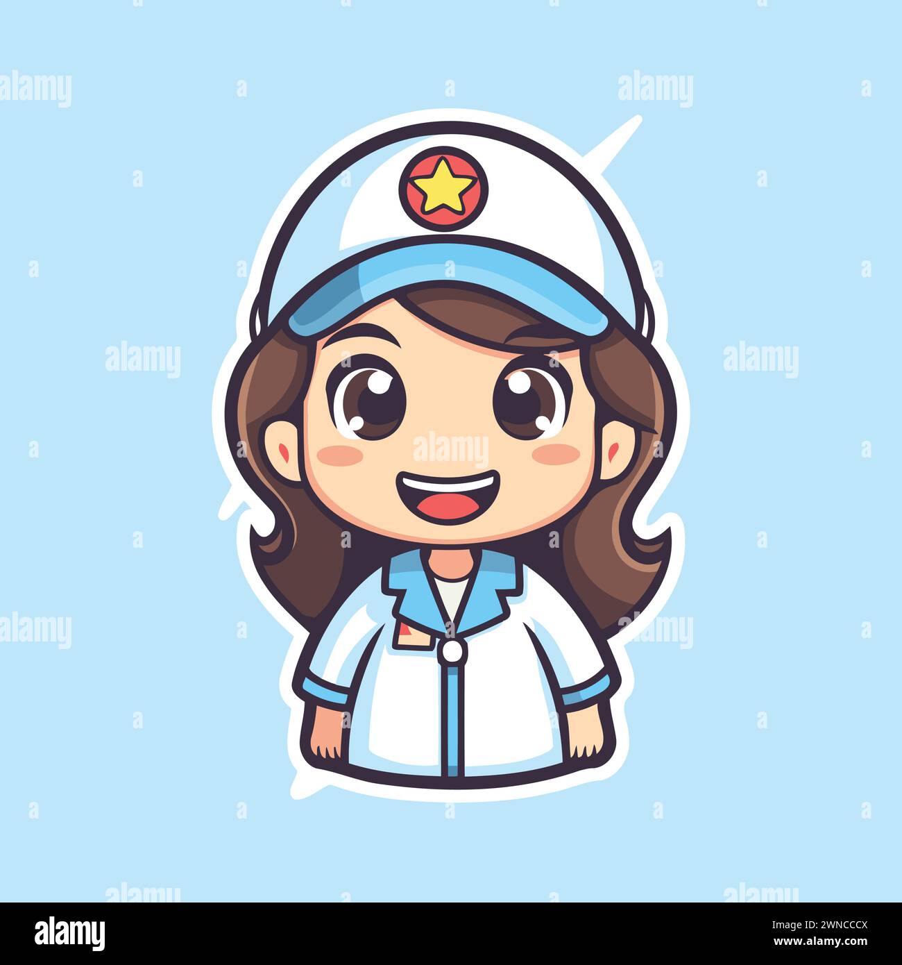 The nurse cartoon hi-res stock photography and images - Alamy