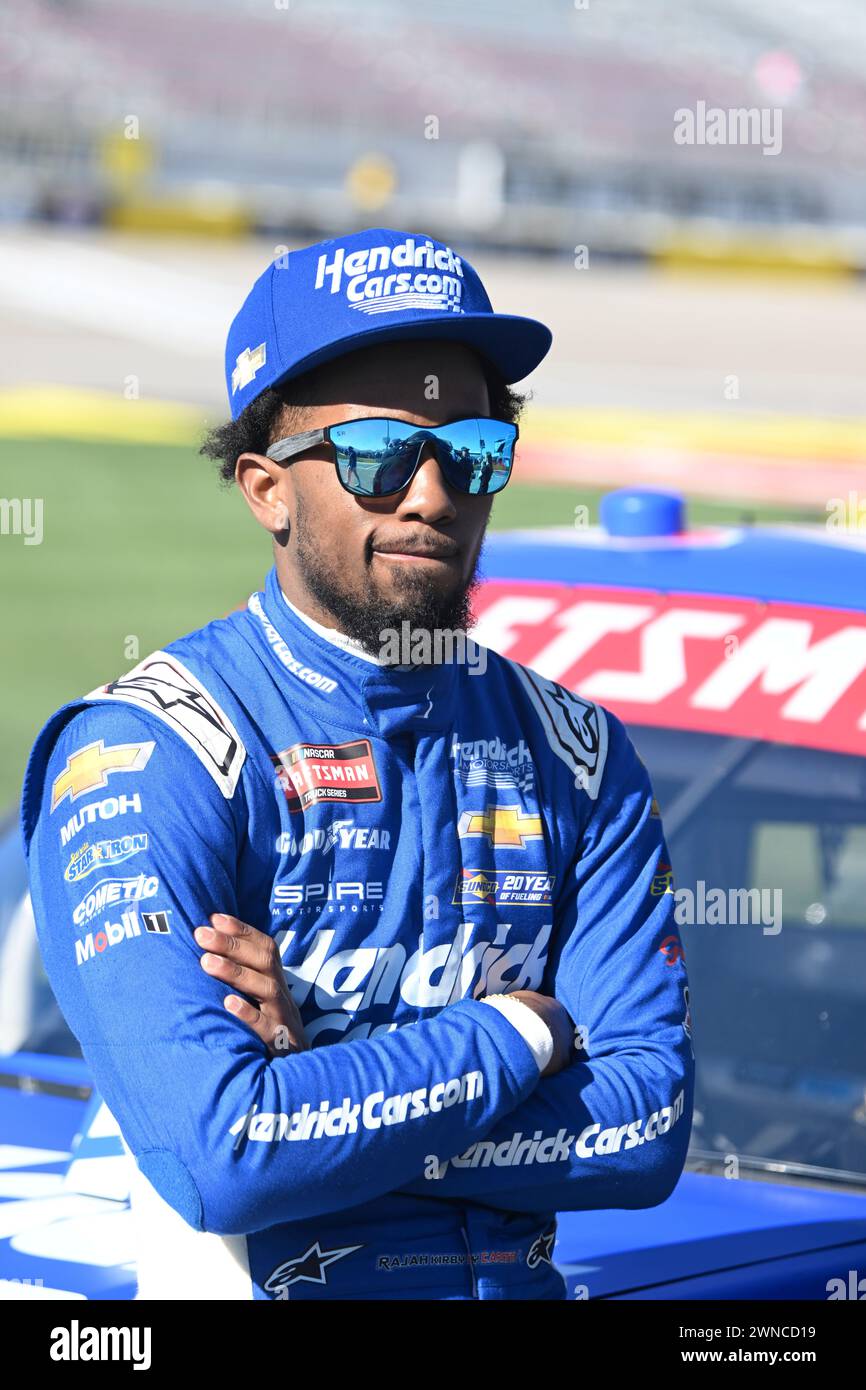LAS VEGAS, NV - MARCH 01: Rajah Caruth (#71 Spire Motorsports ...