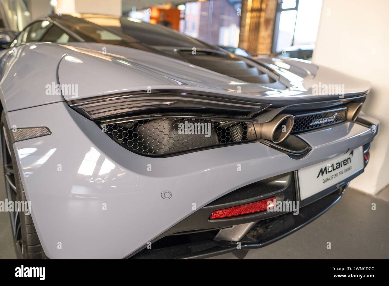 ceramic grey luxury Sports car McLaren 720S Coupe, Supercar Culture ...
