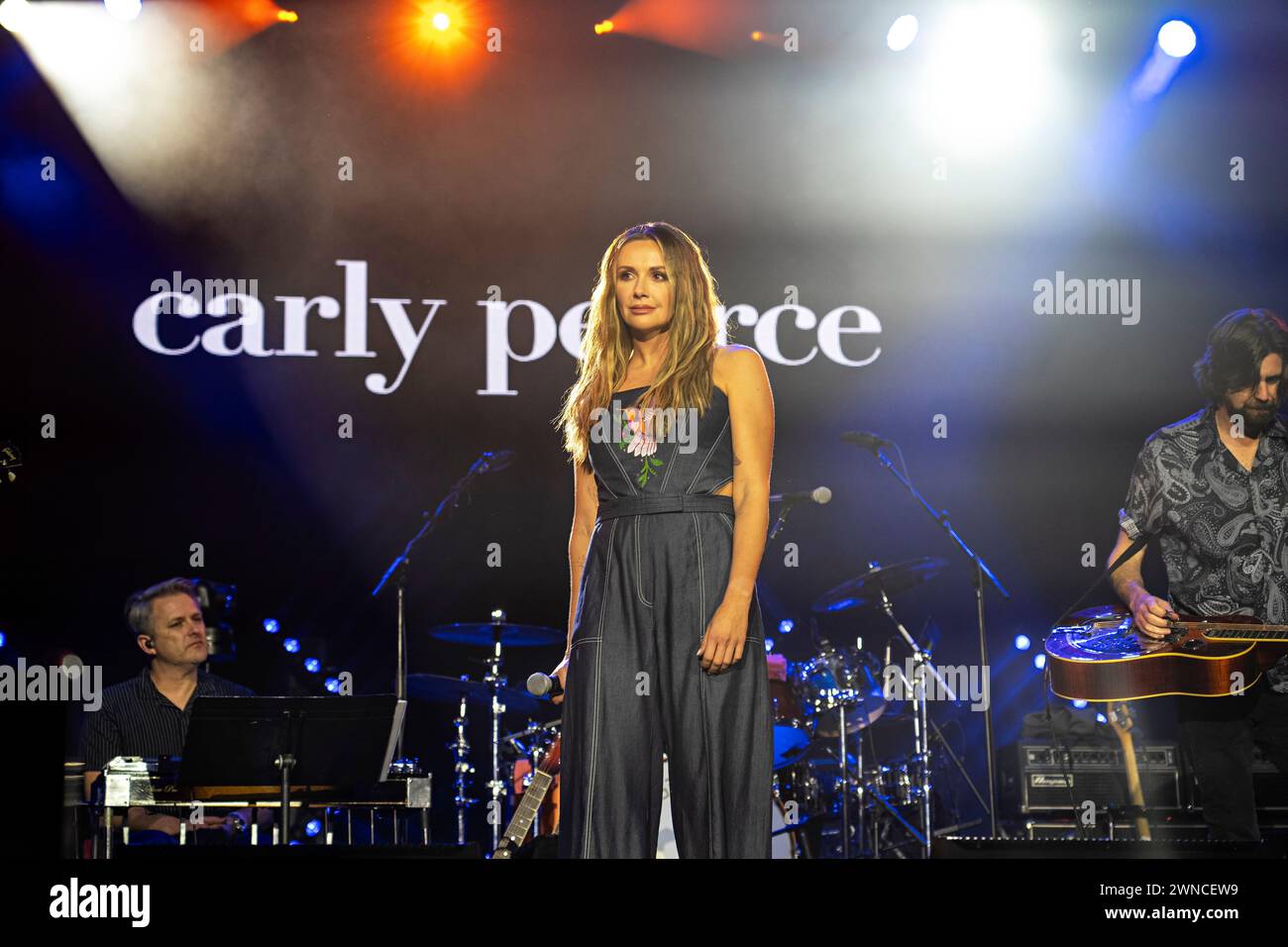 Carly Pearce performs during Country Radio Seminar on Friday, March 1 ...