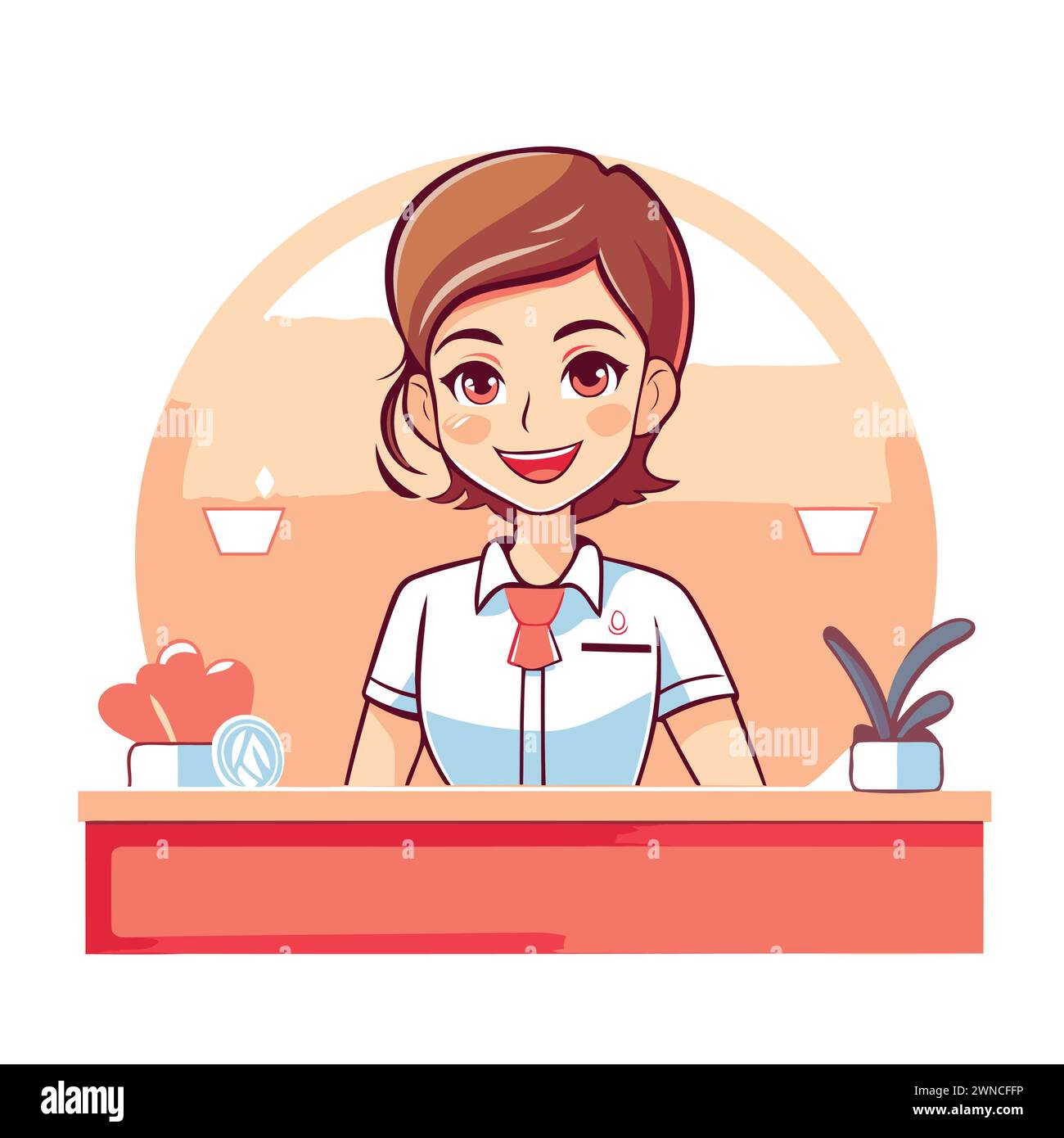 Uniform counter Cut Out Stock Images & Pictures - Alamy