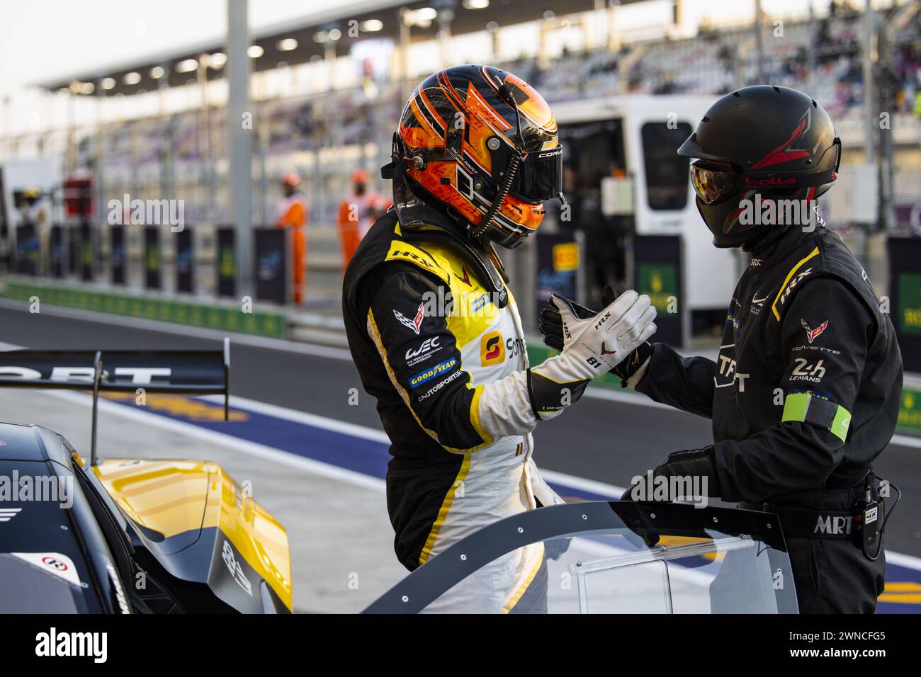 VAN ROMPUY Tom (bel), TF Sport, Corvette Z06 GT3.R, portrait during the ...