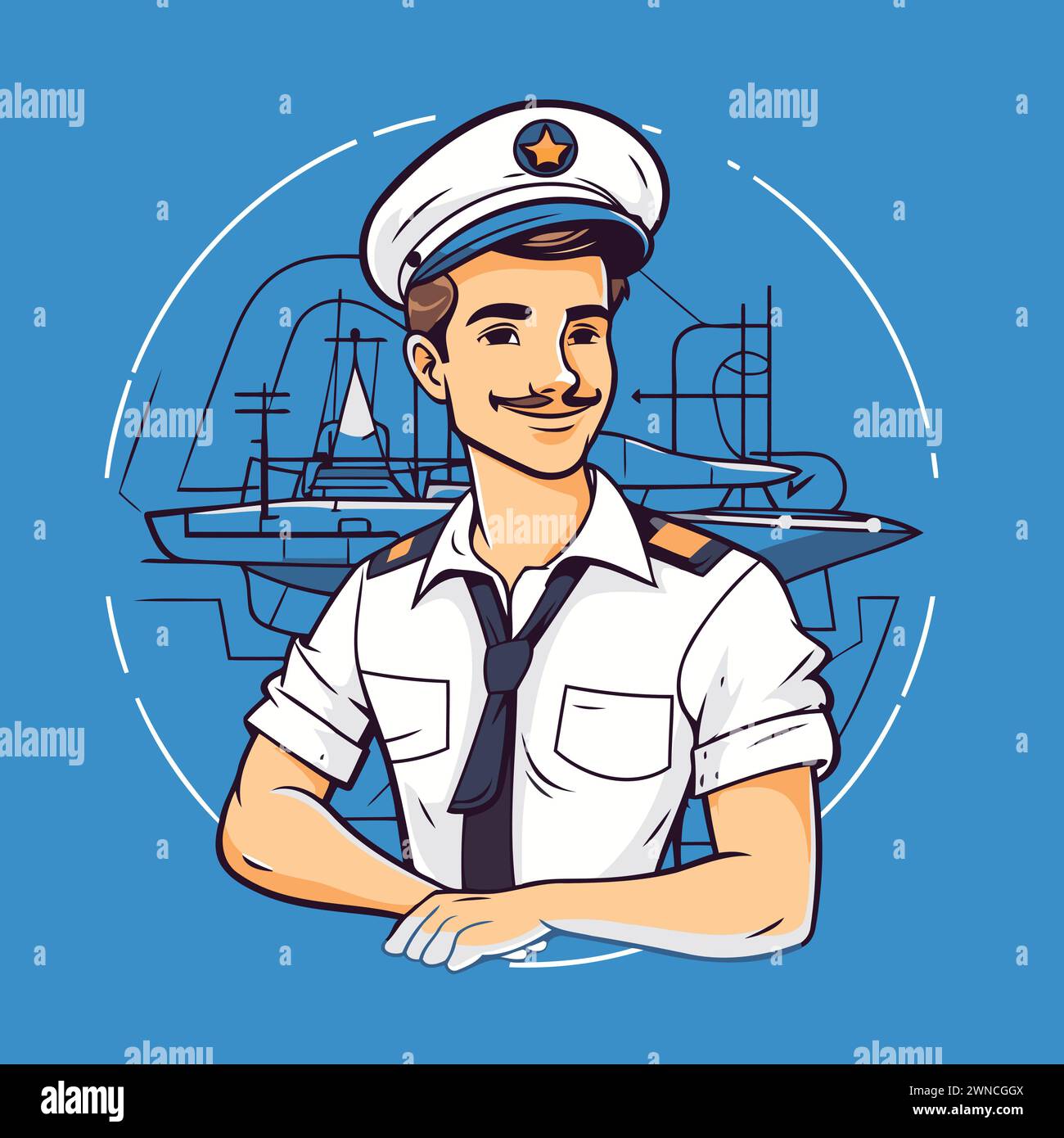 Pilot boat Stock Vector Images - Alamy