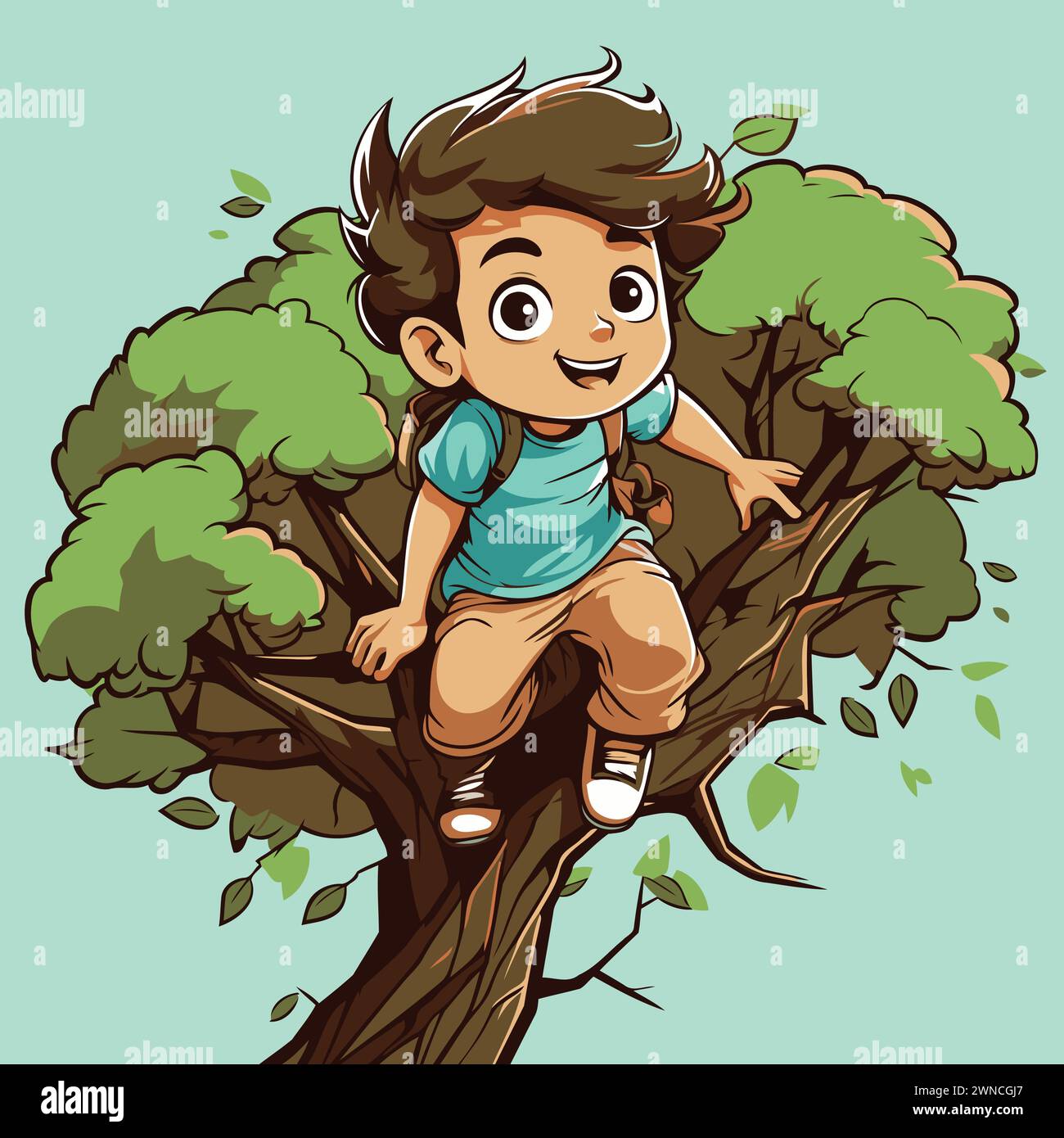 Artistic picture of a tree Stock Vector Images - Alamy