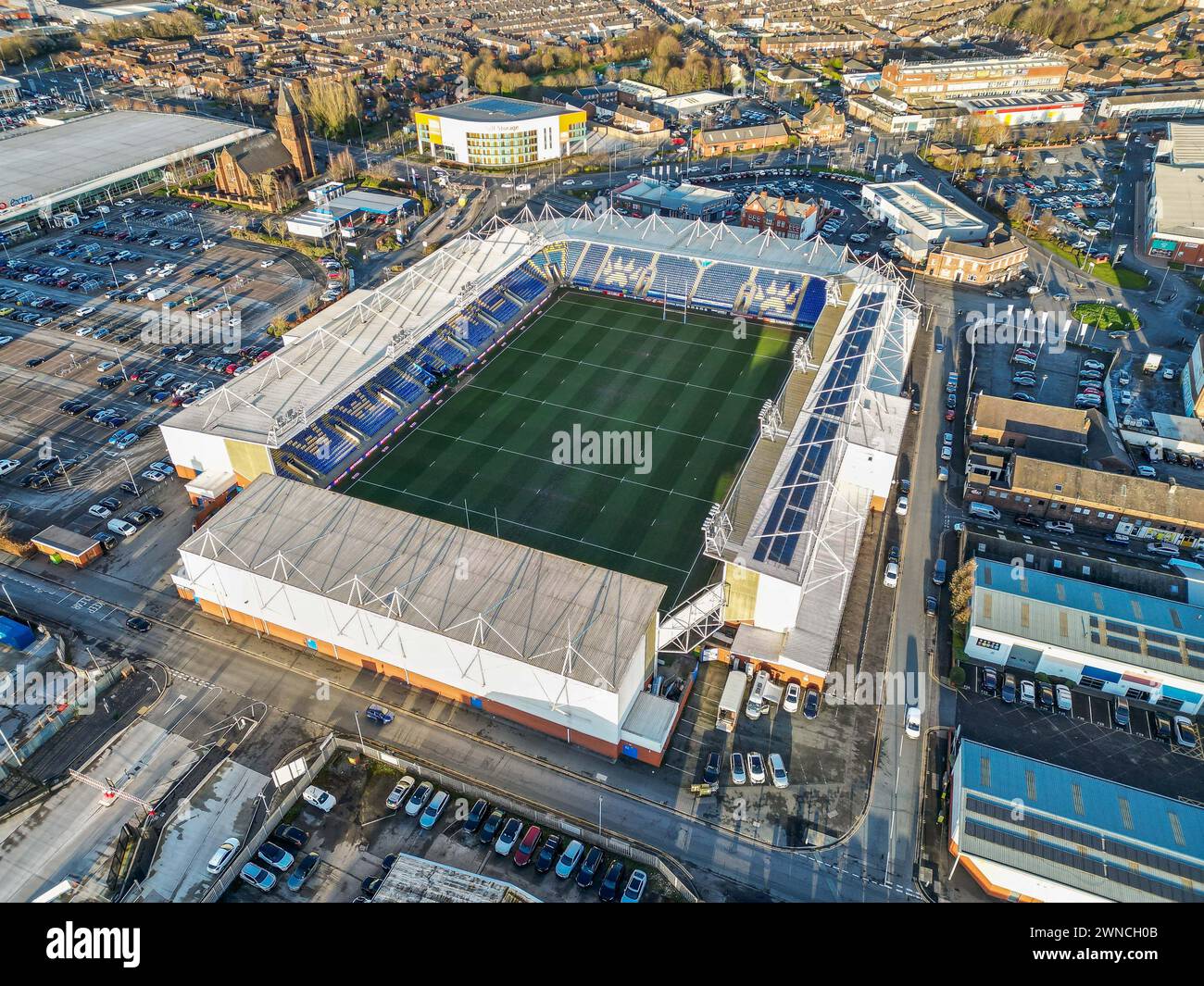 An aerial view of castleford hi-res stock photography and images - Alamy