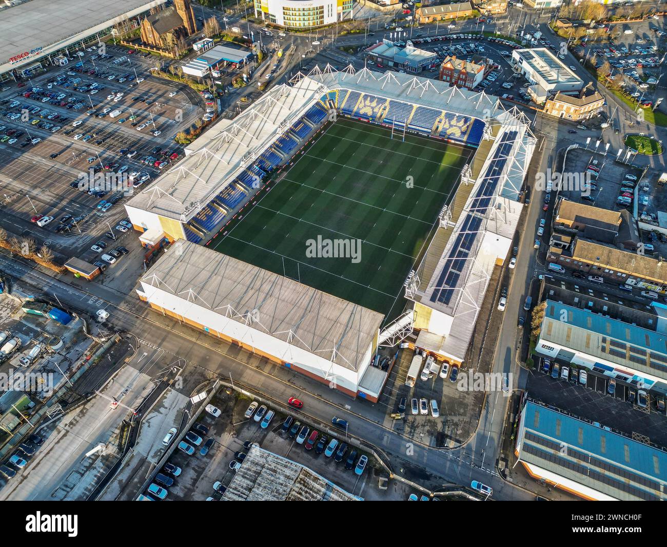 An aerial view of castleford hi-res stock photography and images - Alamy