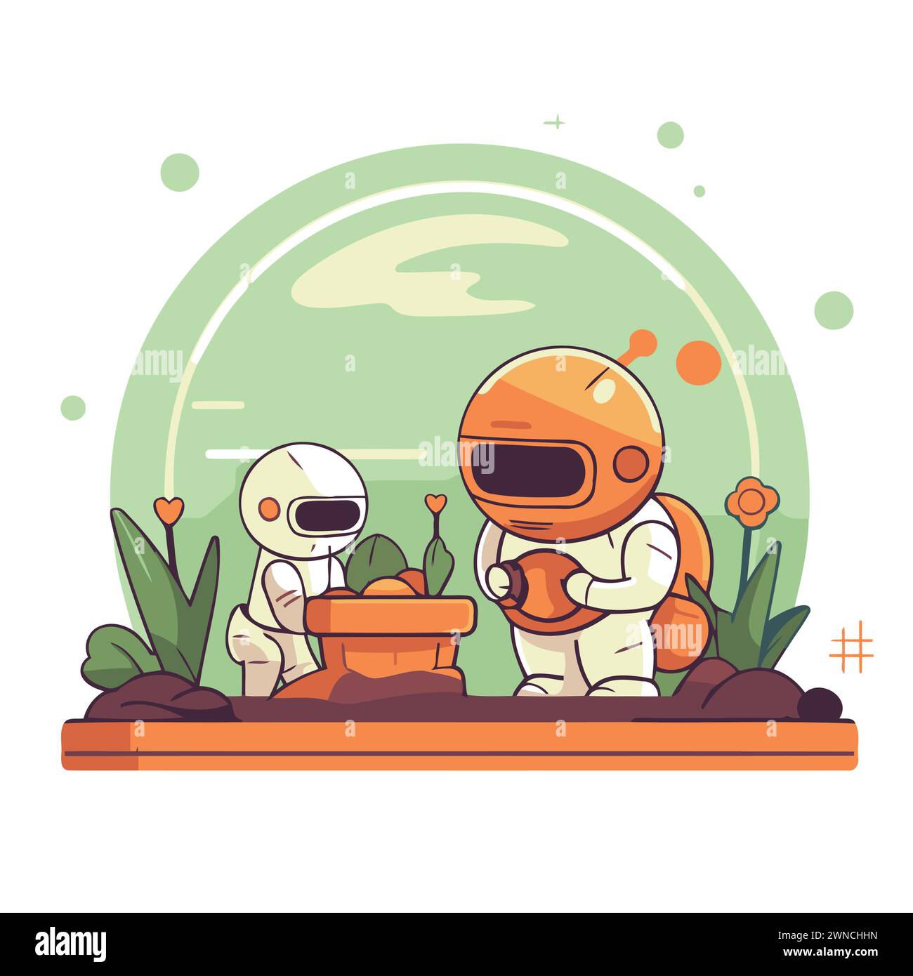 Alien planet garden hi-res stock photography and images - Alamy
