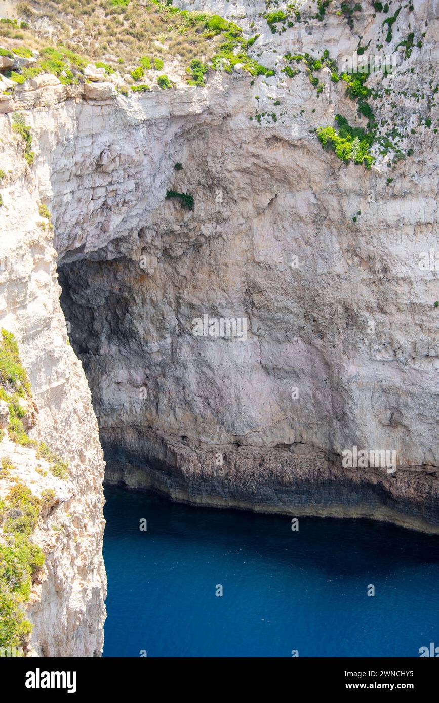 Limestone Dingli Cliffs - Malta Stock Photo - Alamy