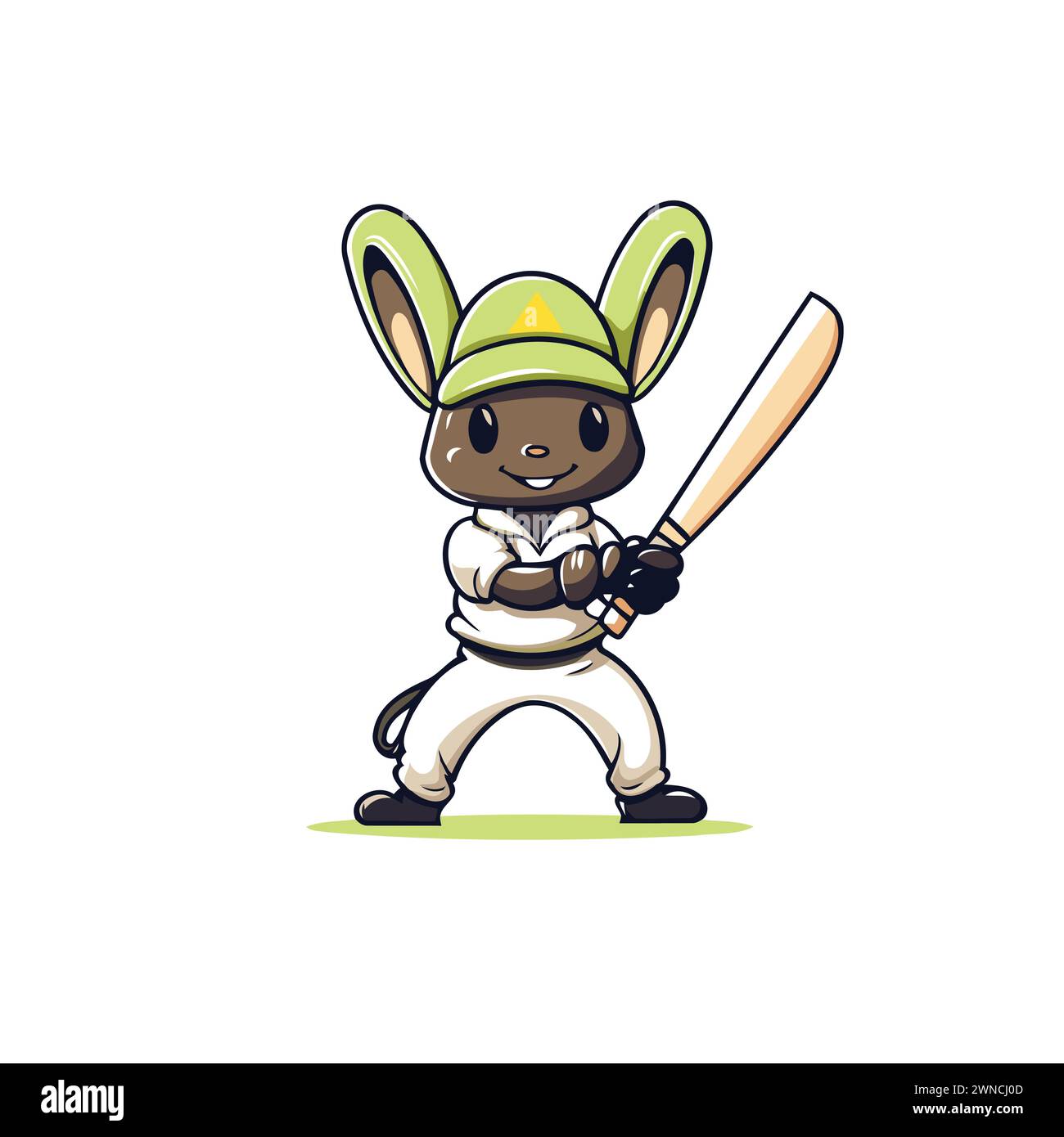 Happy boy in hat with rabbit hi-res stock photography and images - Alamy