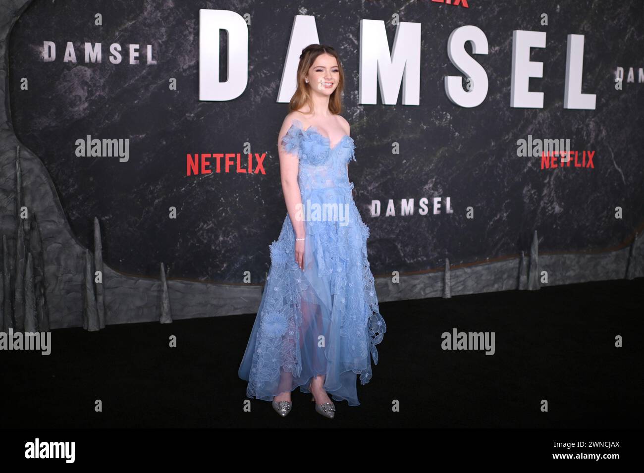 New York, USA. 01st Mar, 2024. Actor Brooke Carter attends the Netflix ...