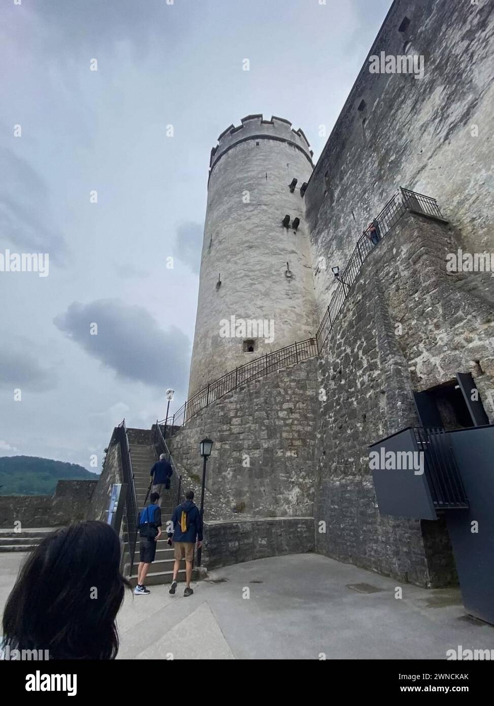 Large square fortress tower hi-res stock photography and images - Alamy