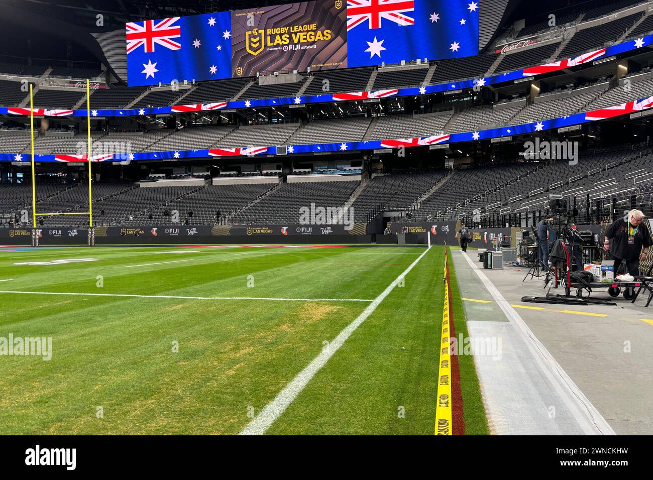 Brisbane, Australia. 01st Mar, 2024. The smaller nature of Allegiant ...