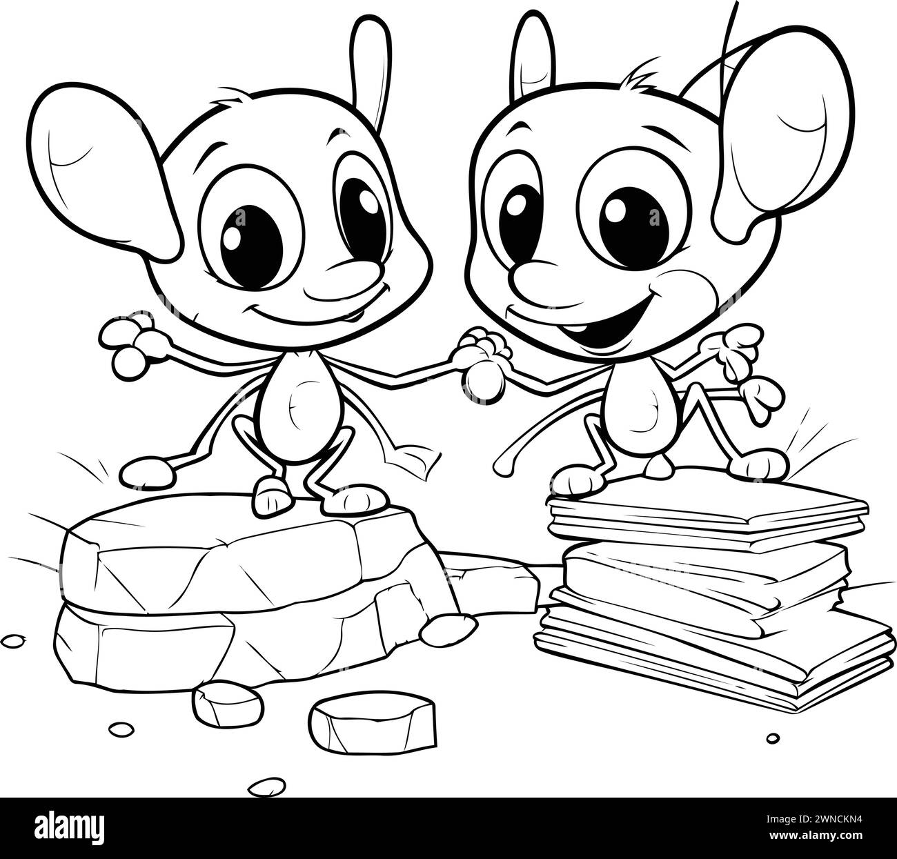 Couple of mice Stock Vector Images - Alamy