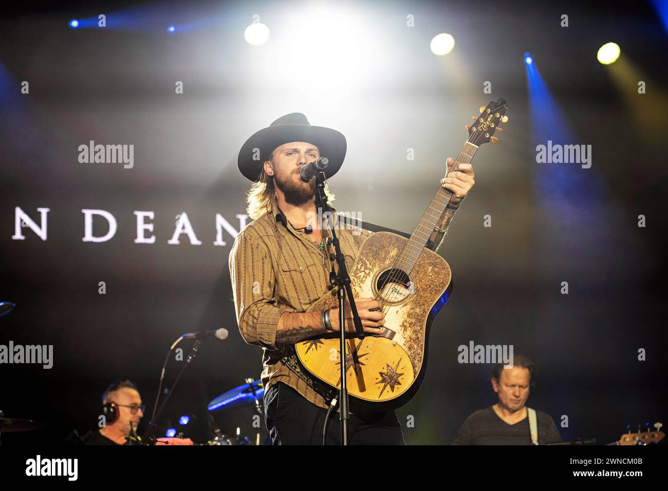 Jackson Dean performs during Country Radio Seminar on Friday, March 1 ...
