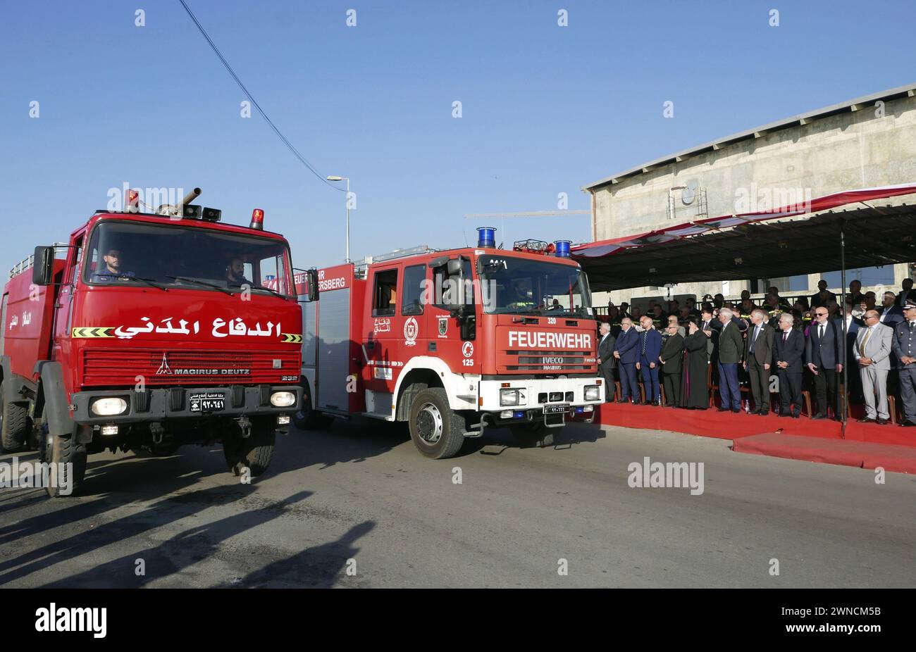 Beirut, Lebanon. 01st Mar, 2024. Lebanon marks the International Civil ...