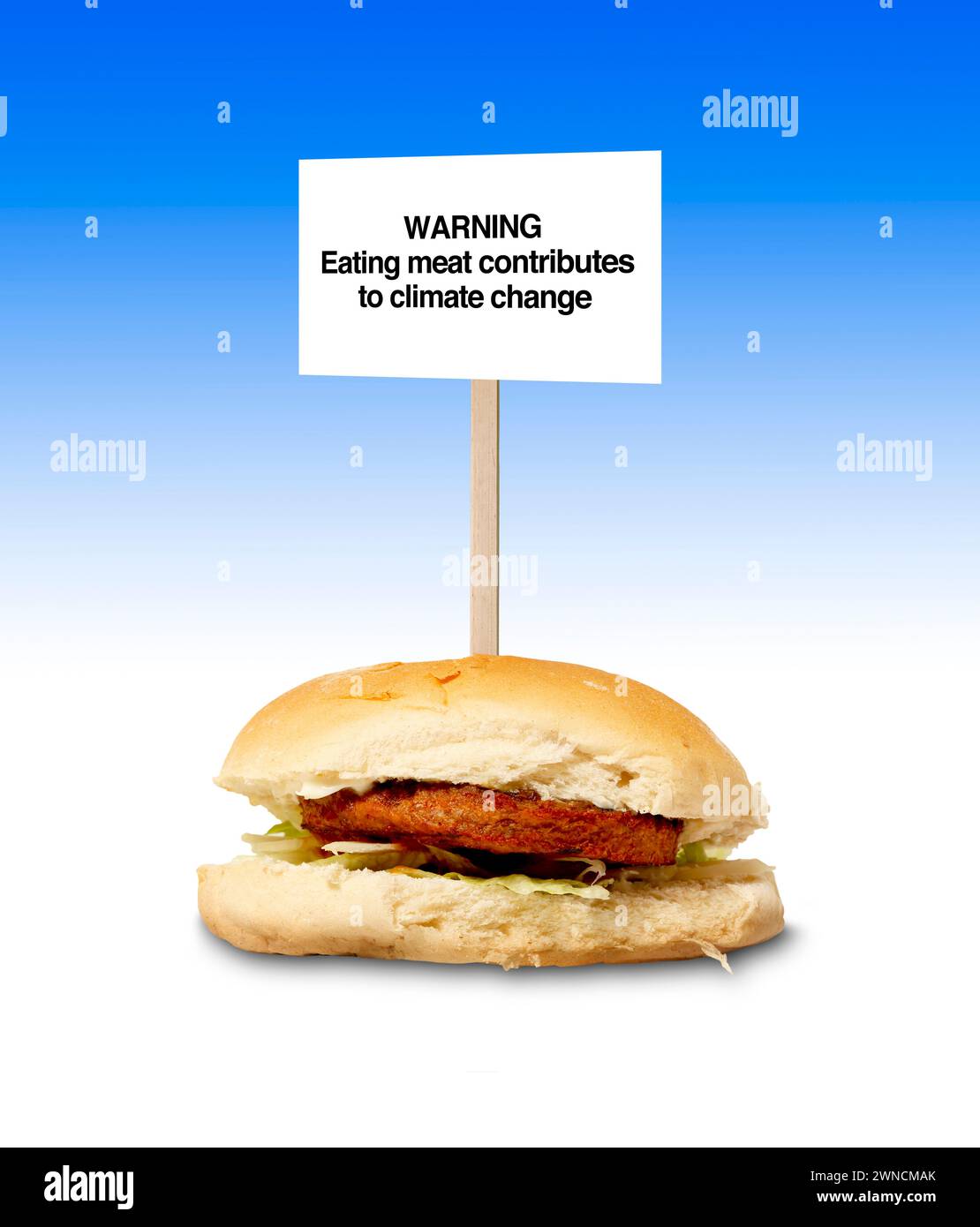 Impact of eating meat on the environment, composite image. Livestock ...