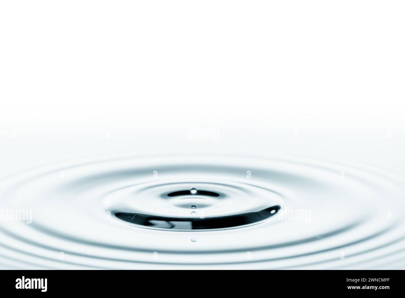 Splash on the surface of the water Stock Photo - Alamy