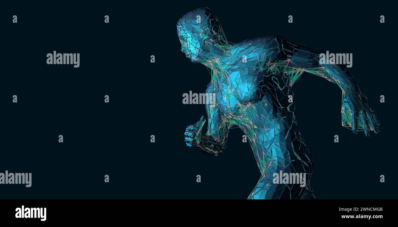 Human body connections, illustration Stock Photo - Alamy